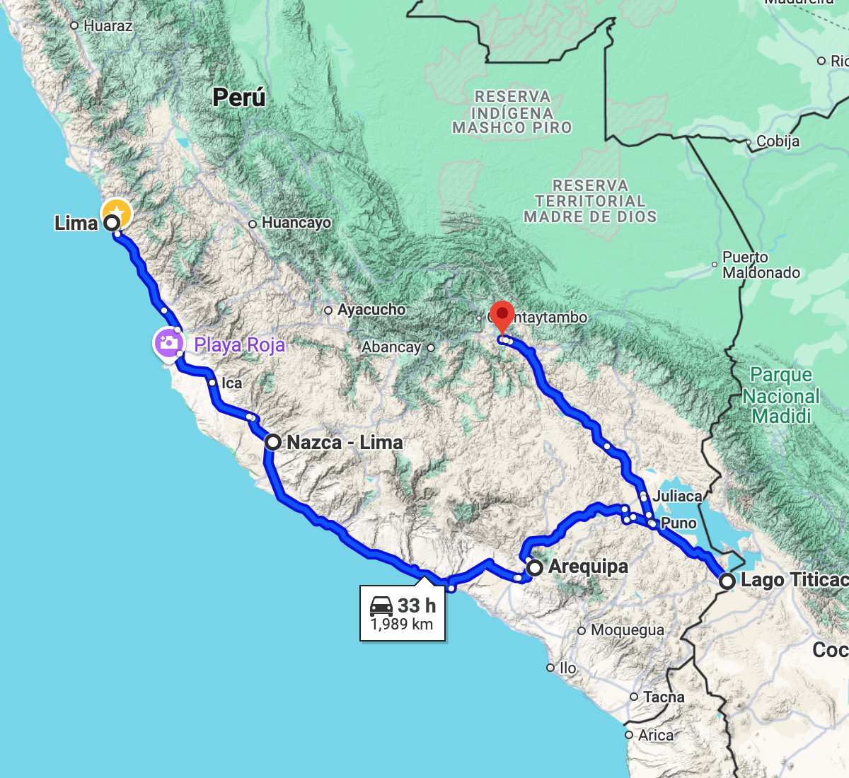 South Peru Classic Roadtrip - Intorno Campers